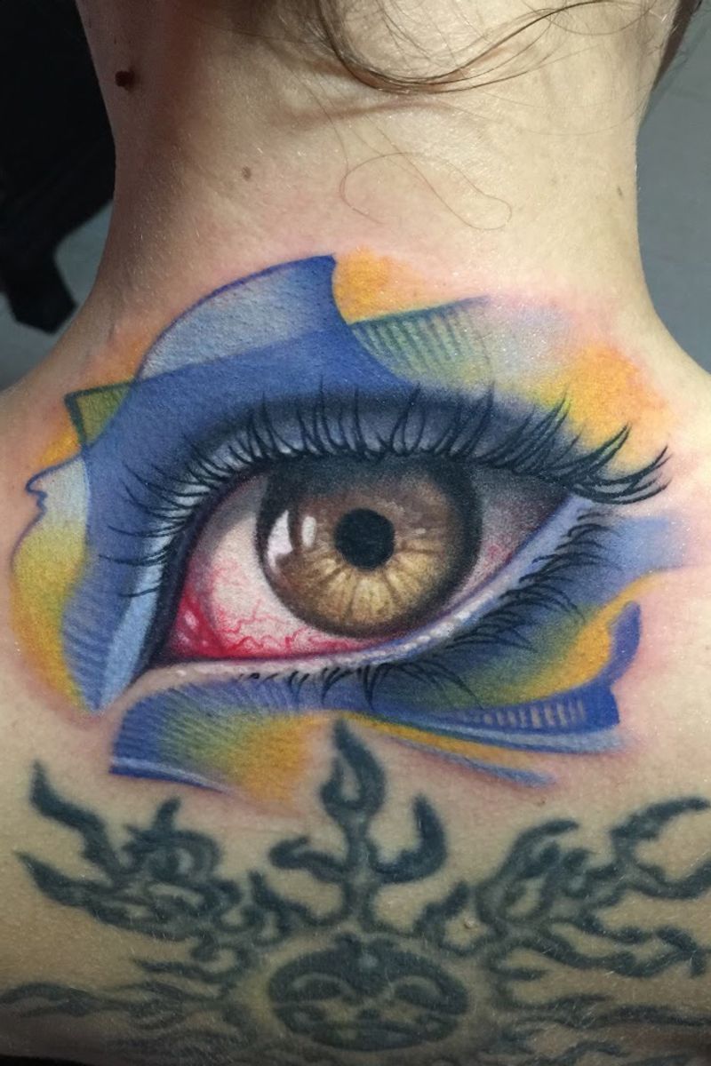 Tattoo uploaded by Maximo Lutz • Eye • Tattoodo