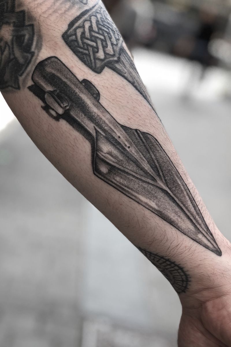 Tattoo uploaded by Aleksandr Samsin • #3rl #spear #spearhead • Tattoodo