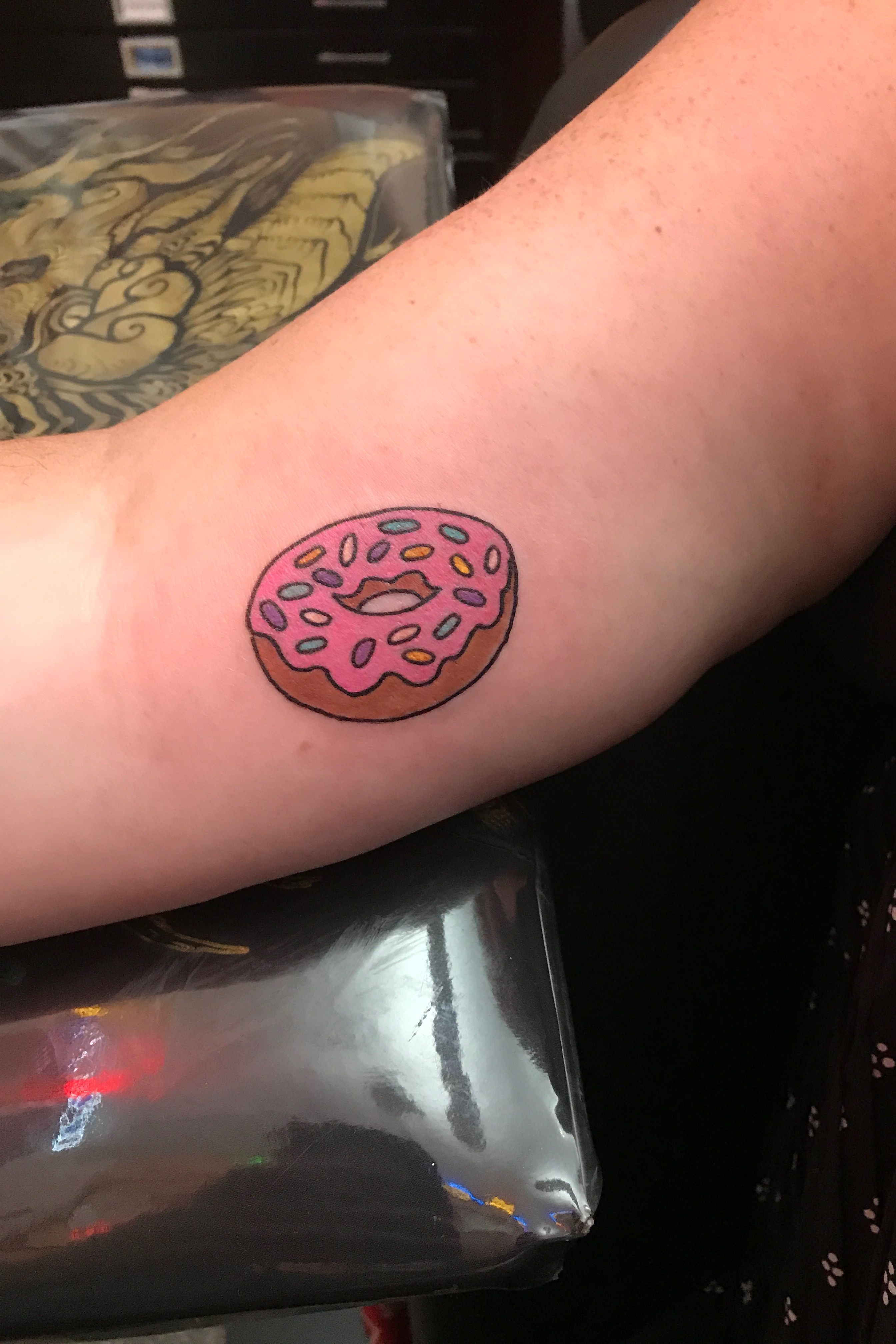 Homer Simpson Donut Tattoos Tattoo Uploaded By Chad Lombard