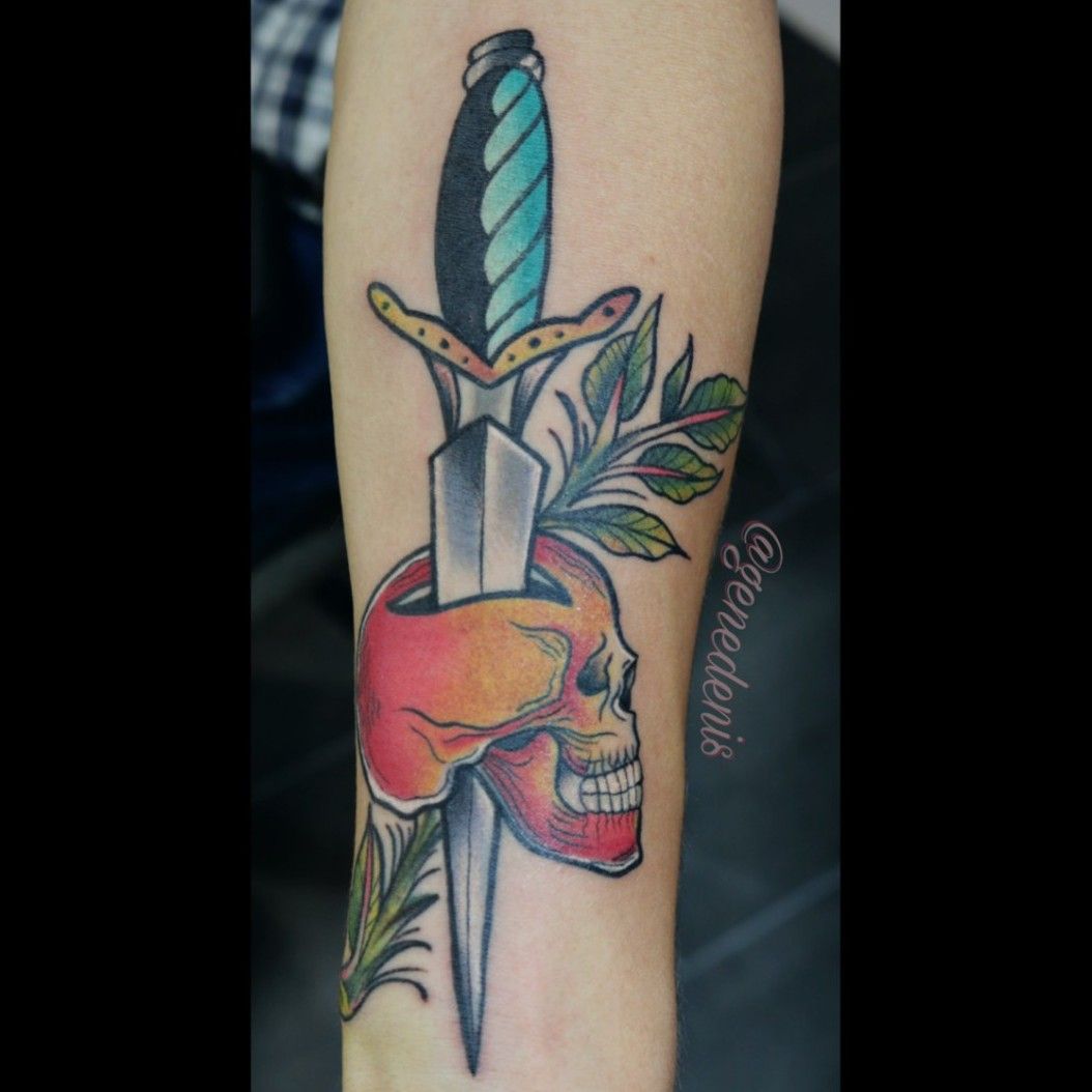 Tatuajes De Calaveras Neotradicionales