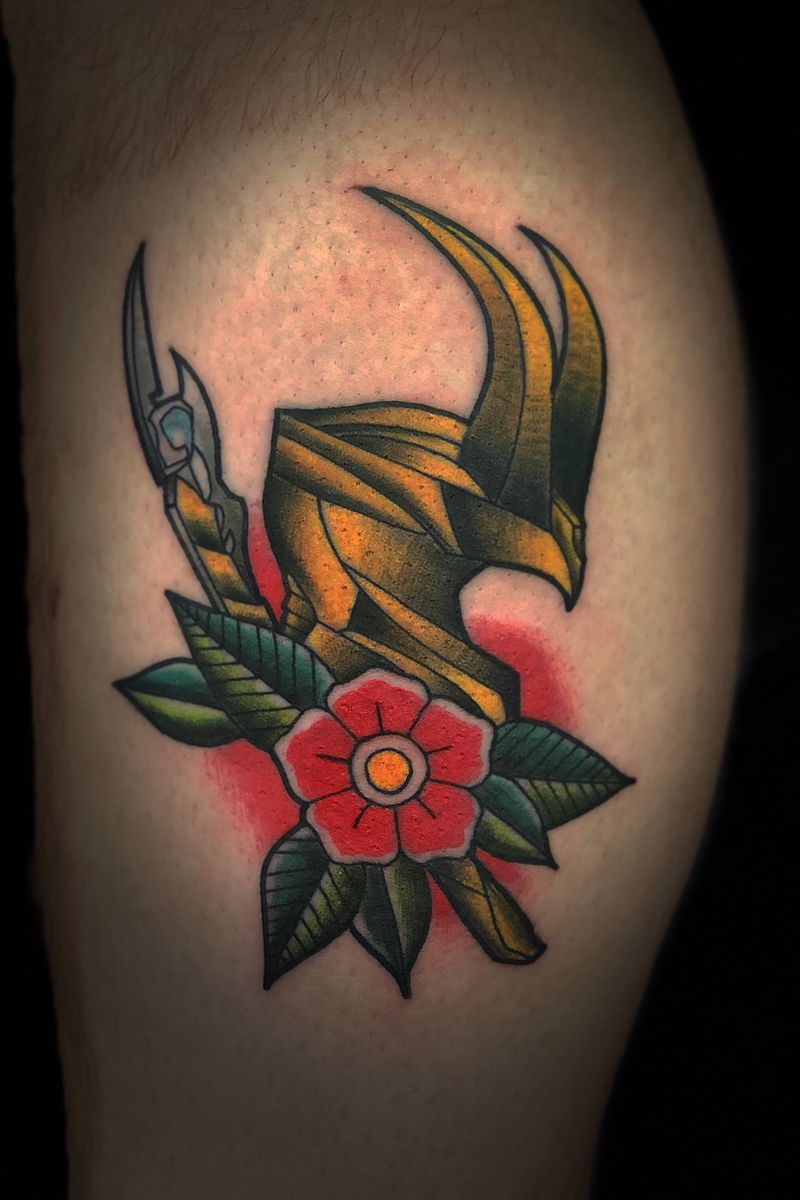 Tattoo uploaded by Eric Aguilar • Loki Marvel Traditional Tattoo on the ...