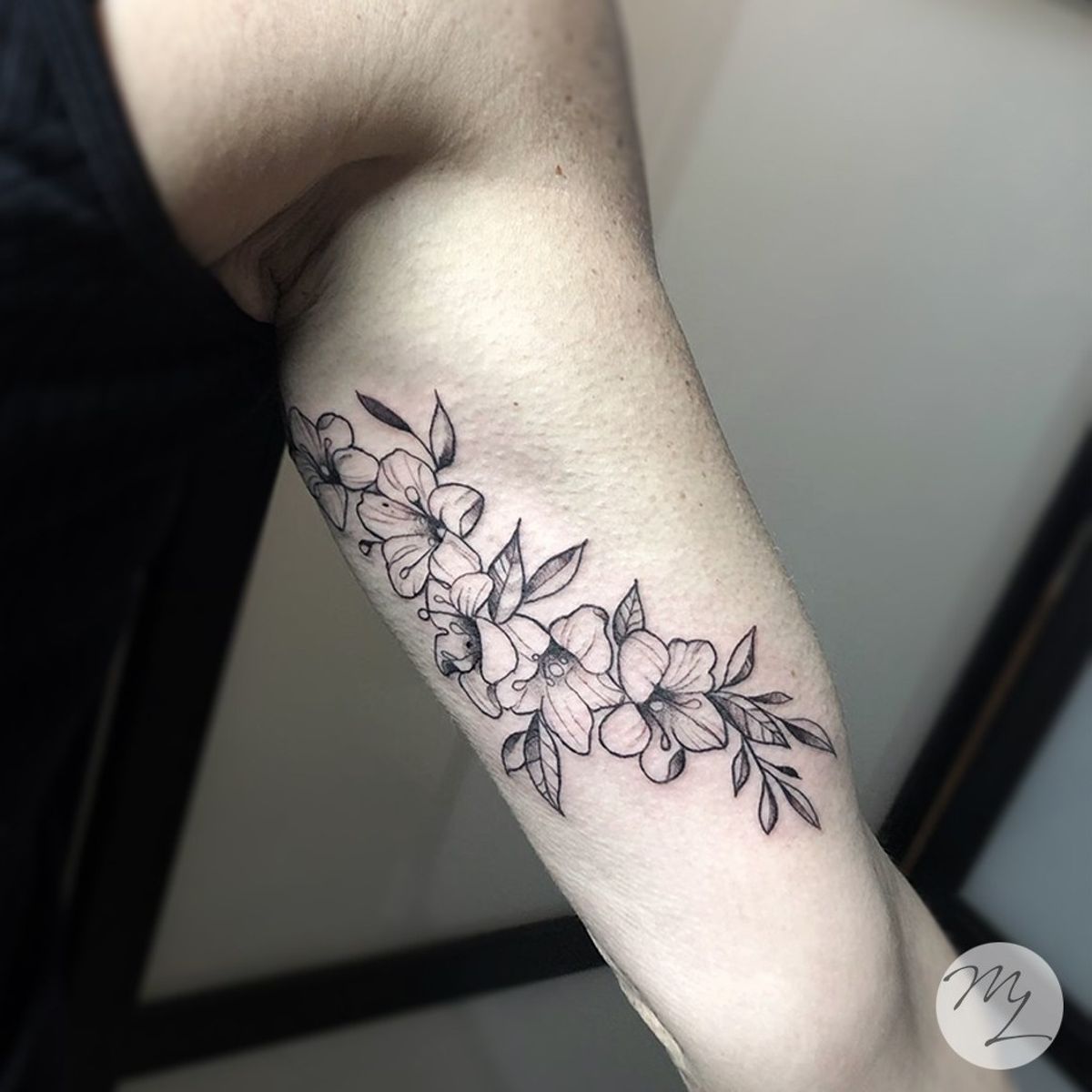 Tattoo uploaded by Matheus Lansky • Moran flowers for Moran. Thanks ...