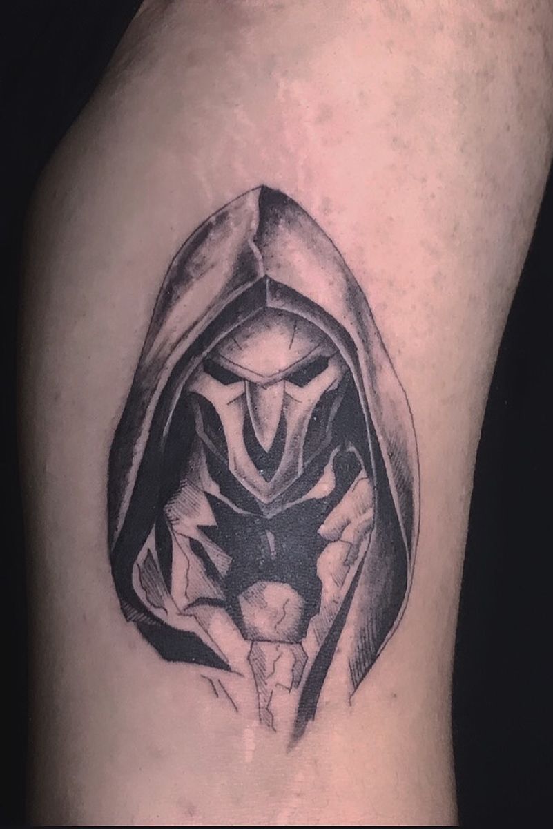 Tattoo uploaded by Hoàng Tuấn • Reaper OverWatch • Tattoodo