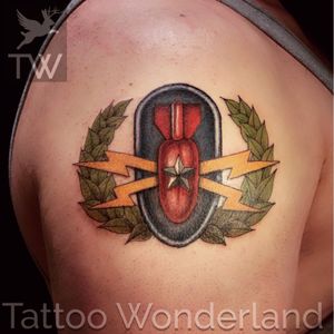 Tattoo uploaded by Tattoo Wonderland • #explosiveordnancedisposal #eod ...