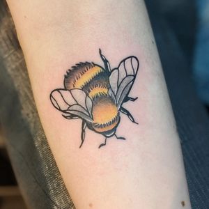Tattoo uploaded by Michael Wiltse • Honey bee • Tattoodo