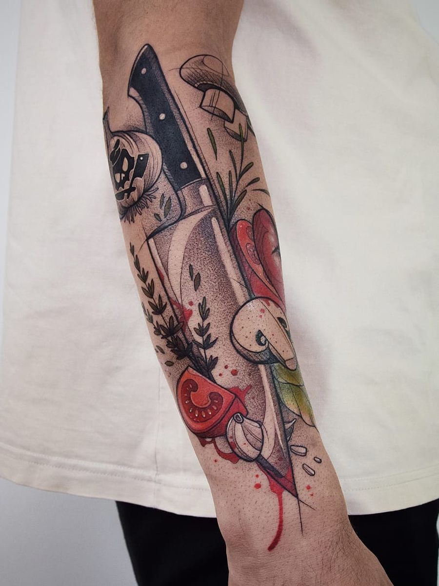 Tattoo uploaded by Tattoodo • Tattoo by Kati Berinkey #KatiBerinkey # ...