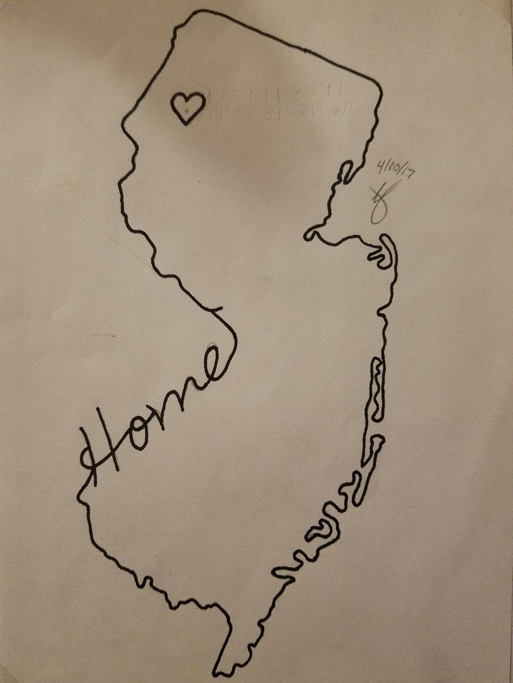 Nj state tattoo | Thomastattoosupply.com