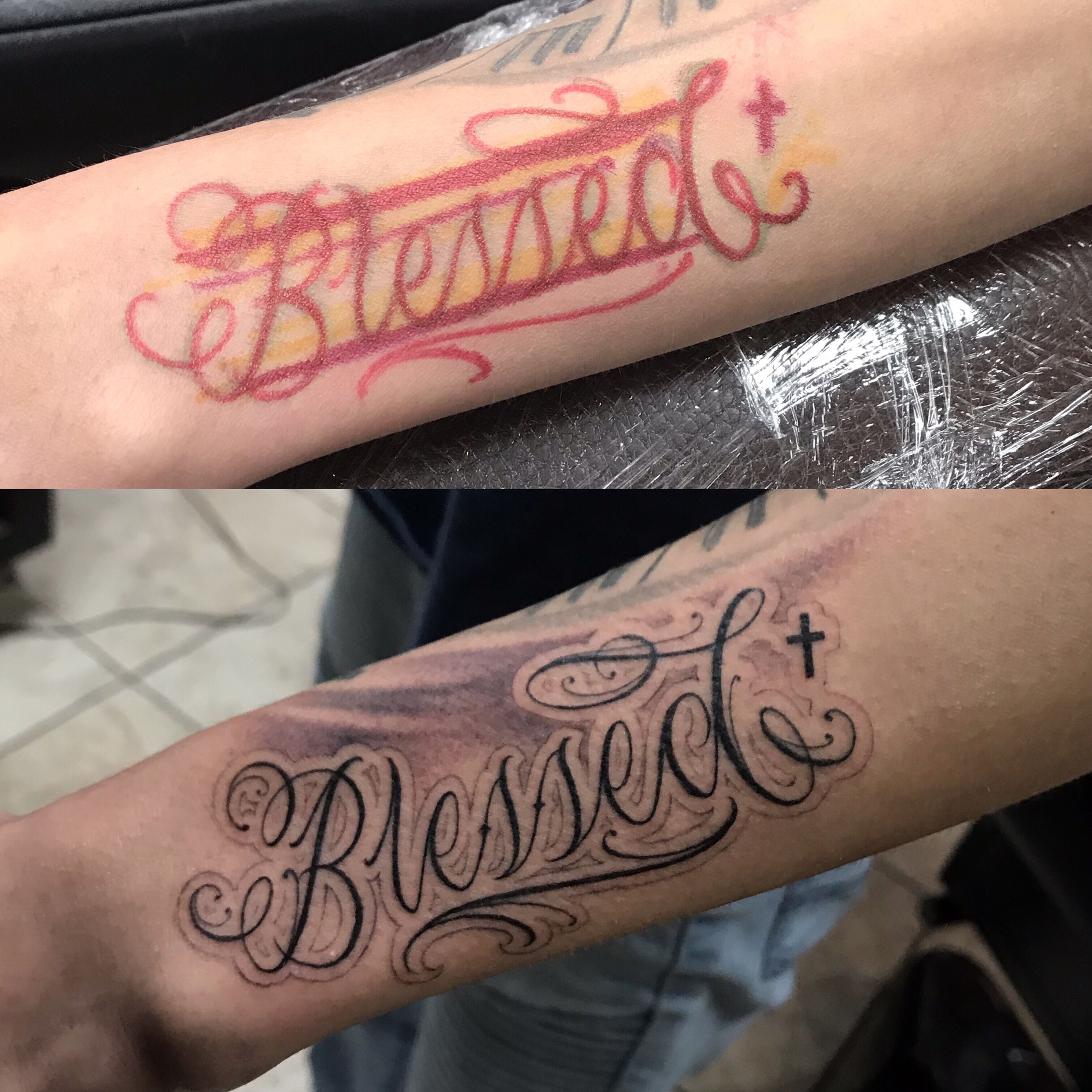 Blessed Tattoos For Men