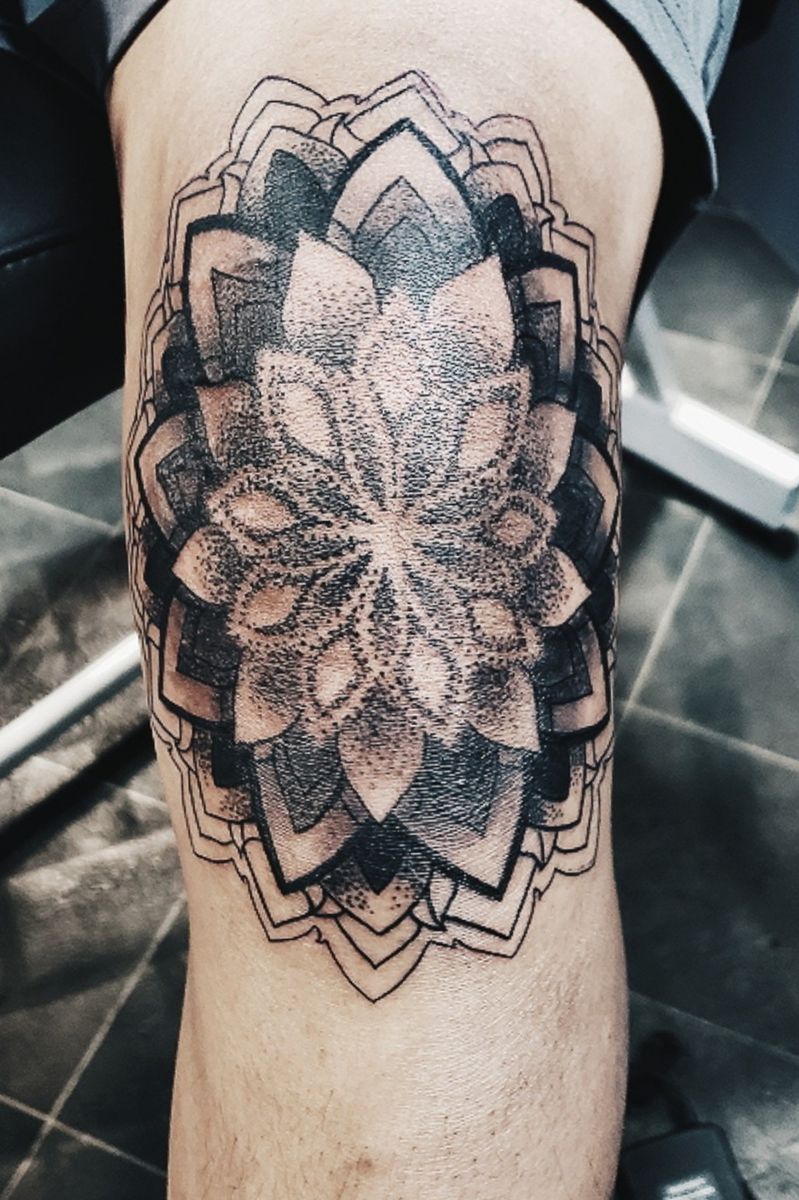 Tattoo uploaded by Christian Ramos • Mandela tattoo on my knee • Tattoodo