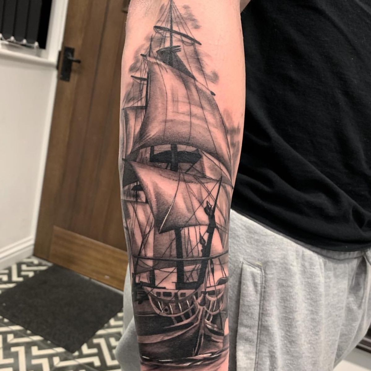 Tattoo uploaded by Crook’s Tattoo Studio • Sleeve progress by Cam ...