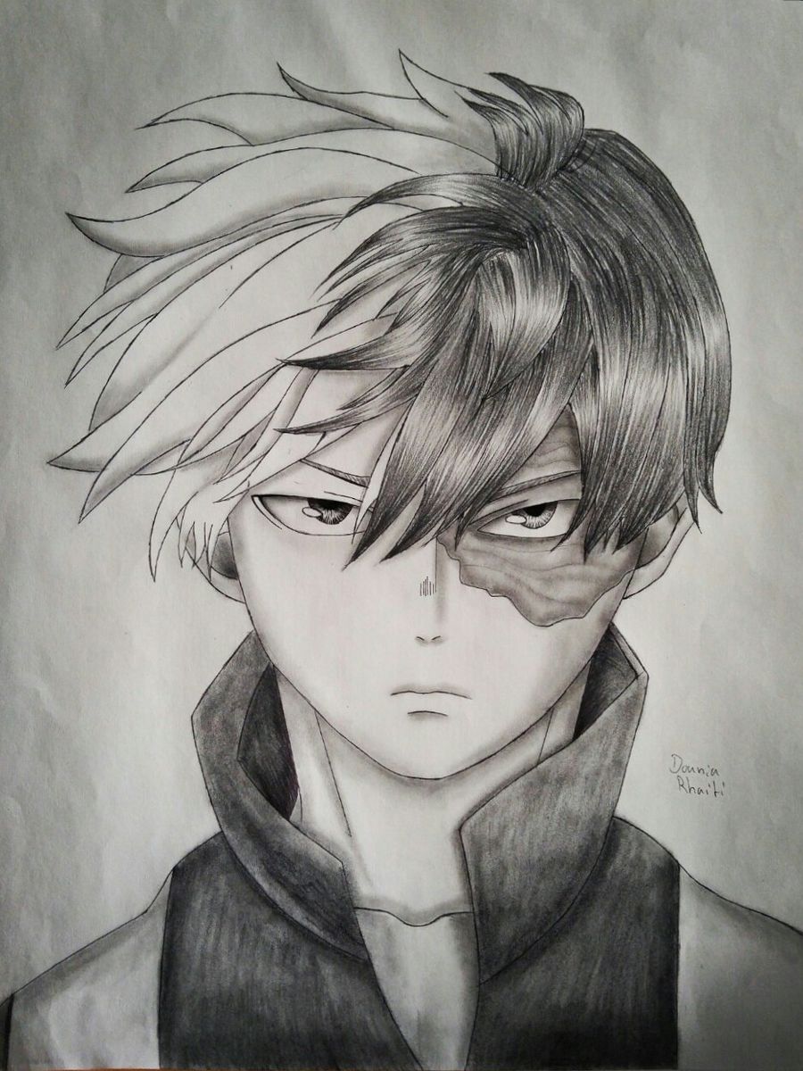 Tattoo uploaded by Dounia Rhaiti • Shoto Todoroki from my hero academia ...