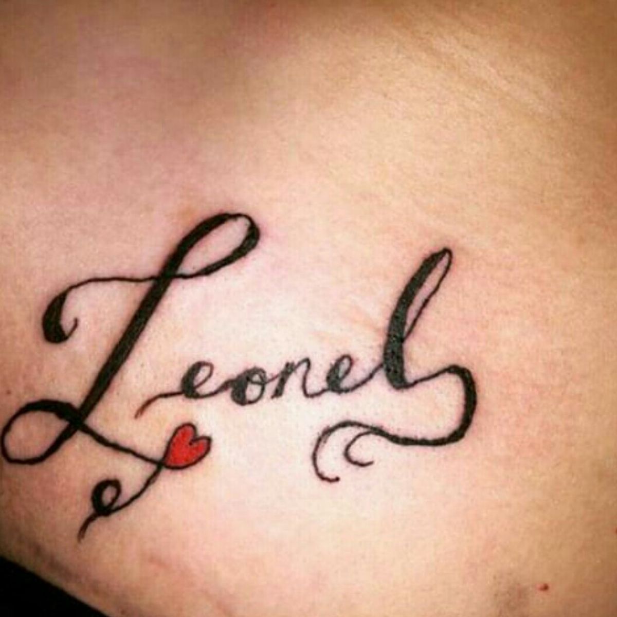 Tattoo uploaded by Eval's Ink • Name " Leonel " • Tattoodo