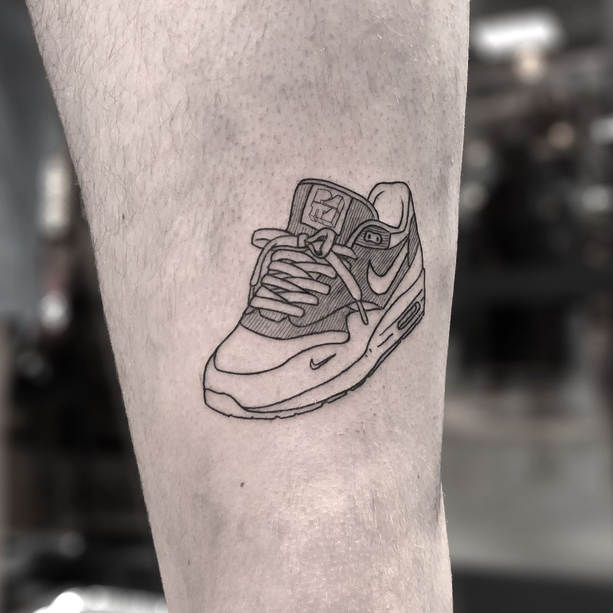 Tattoo uploaded by Jim Burgman • Air Max 1 Patta #sneaker #sneakers # ...