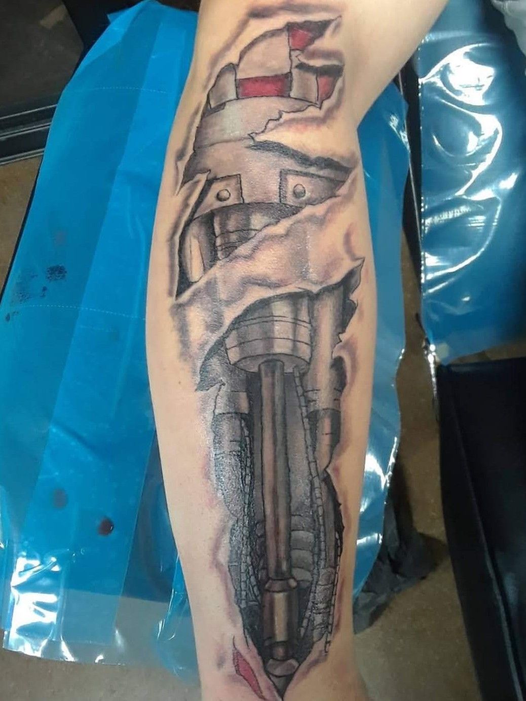 Excavator Tattoo