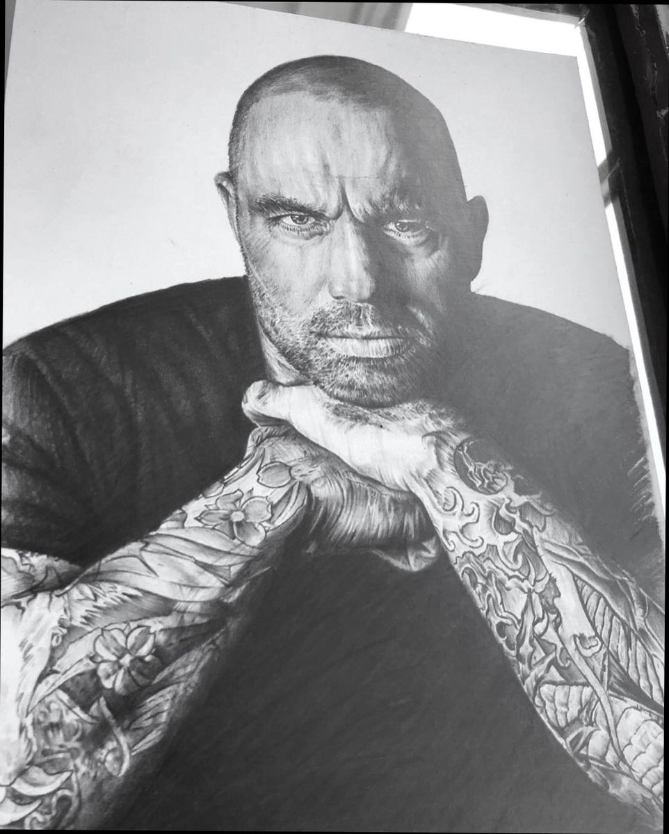 Tattoo uploaded by Jordan Saran • Joe Rogan. Done with Graphite Pencil ...