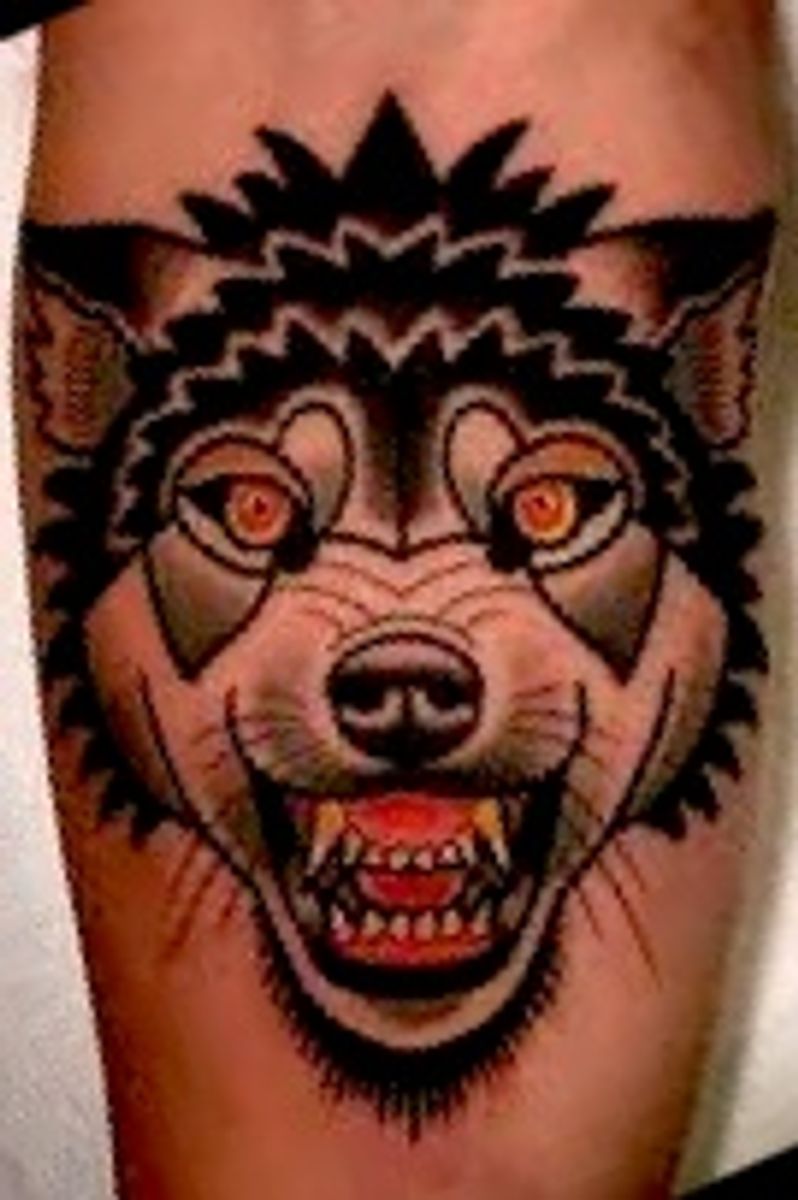 Tattoo uploaded by R. Matt • Sailor jerry wolf • Tattoodo