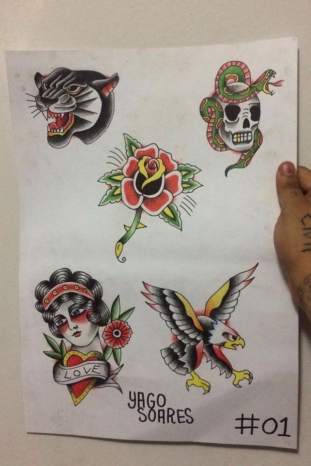 Sailor Jerry Wolf Sheet