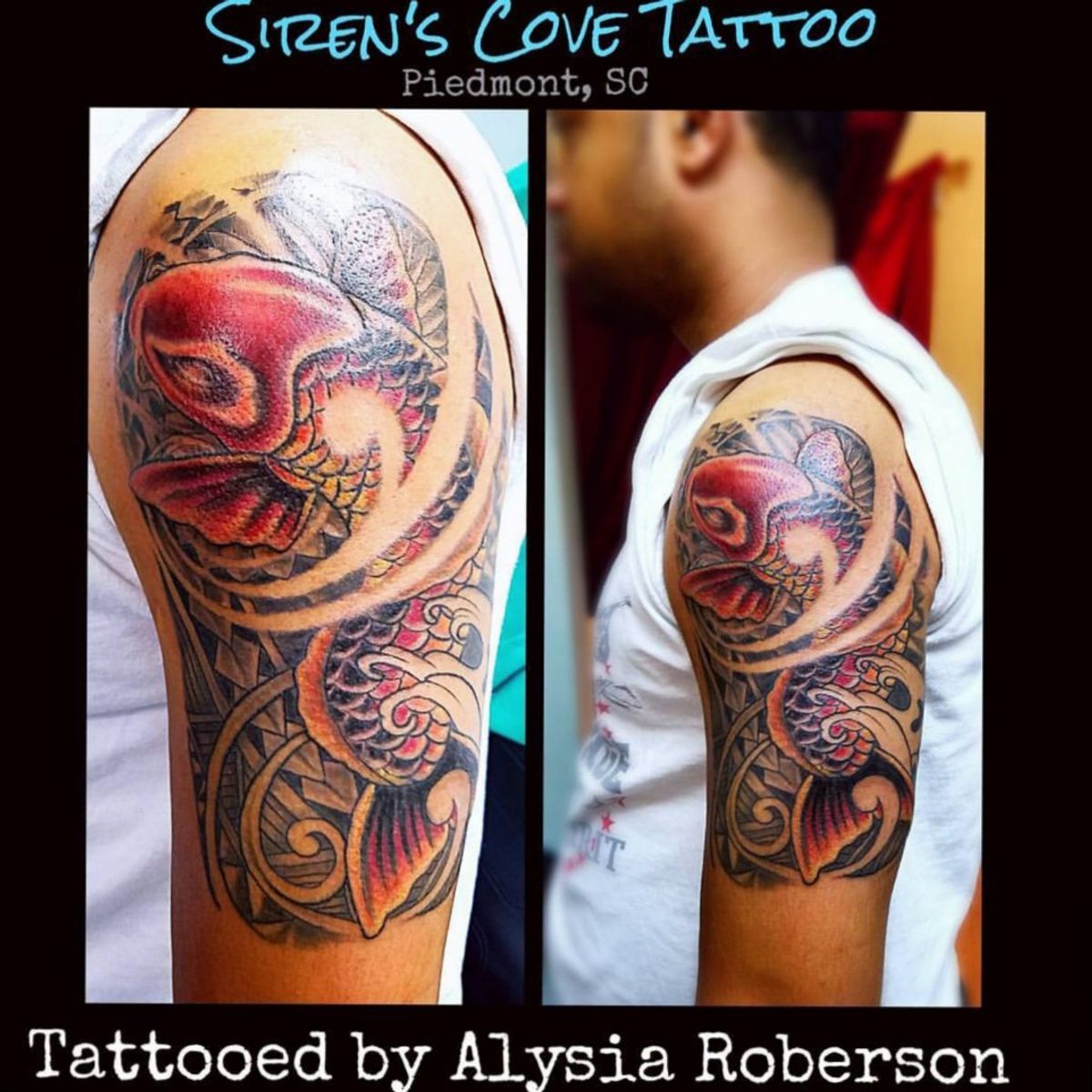 Tattoo uploaded by SC Tattoo Alysia Roberson Greenville Mauldin • Finished this halfsleeve ...