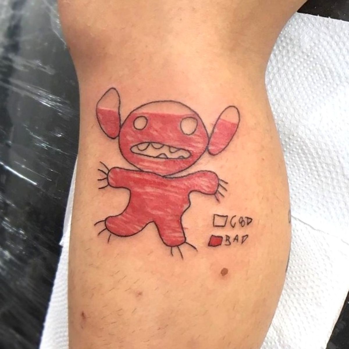Tattoo uploaded by Lany_tattoogirl • Sticht nível de maldade • Tattoodo
