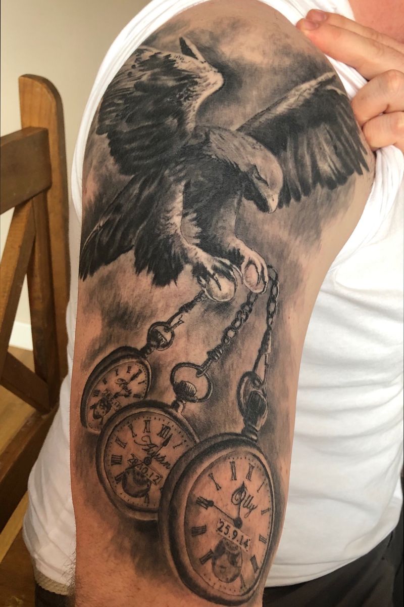 Tattoo uploaded by Simon • Healed up and ready to go for the next stage ...