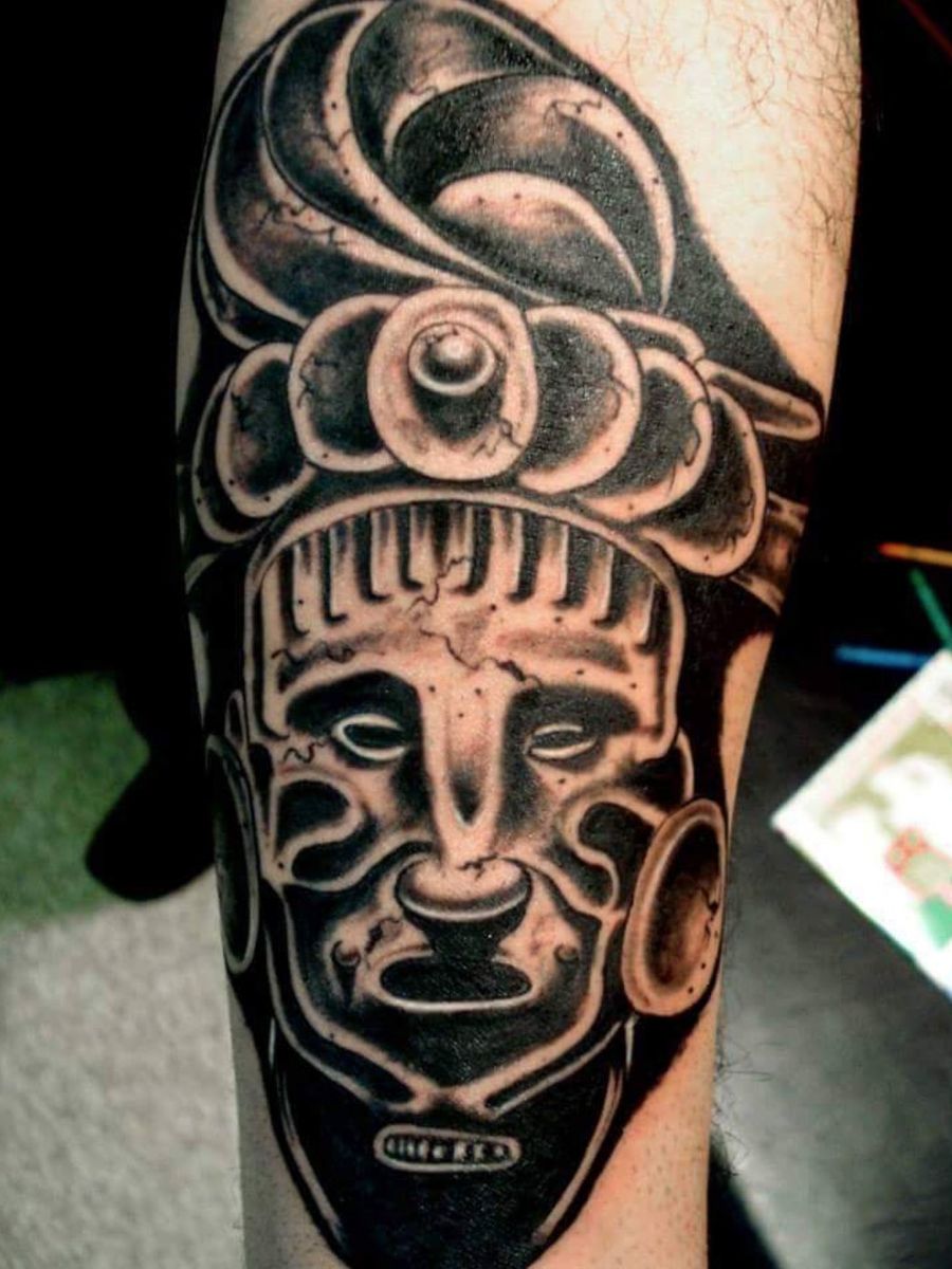 Tattoo uploaded by CityInk1 • Pakal Tattoo (Prehispánico) • Tattoodo