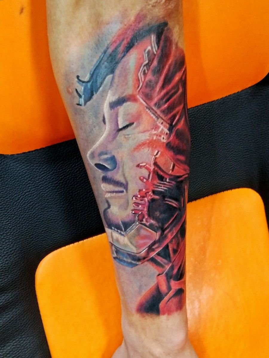 Tattoo uploaded by Roxy • Robert Downey Jr. • Tattoodo