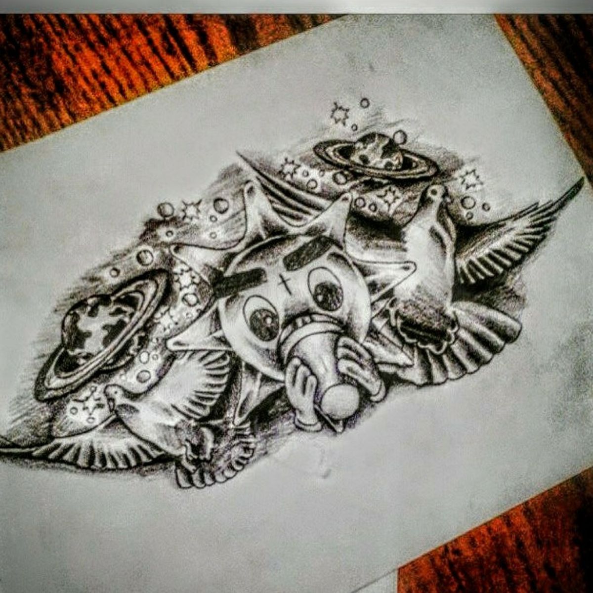 Tattoo uploaded by Tyrone Fields • GLO Gang Tat (Chest) • Tattoodo