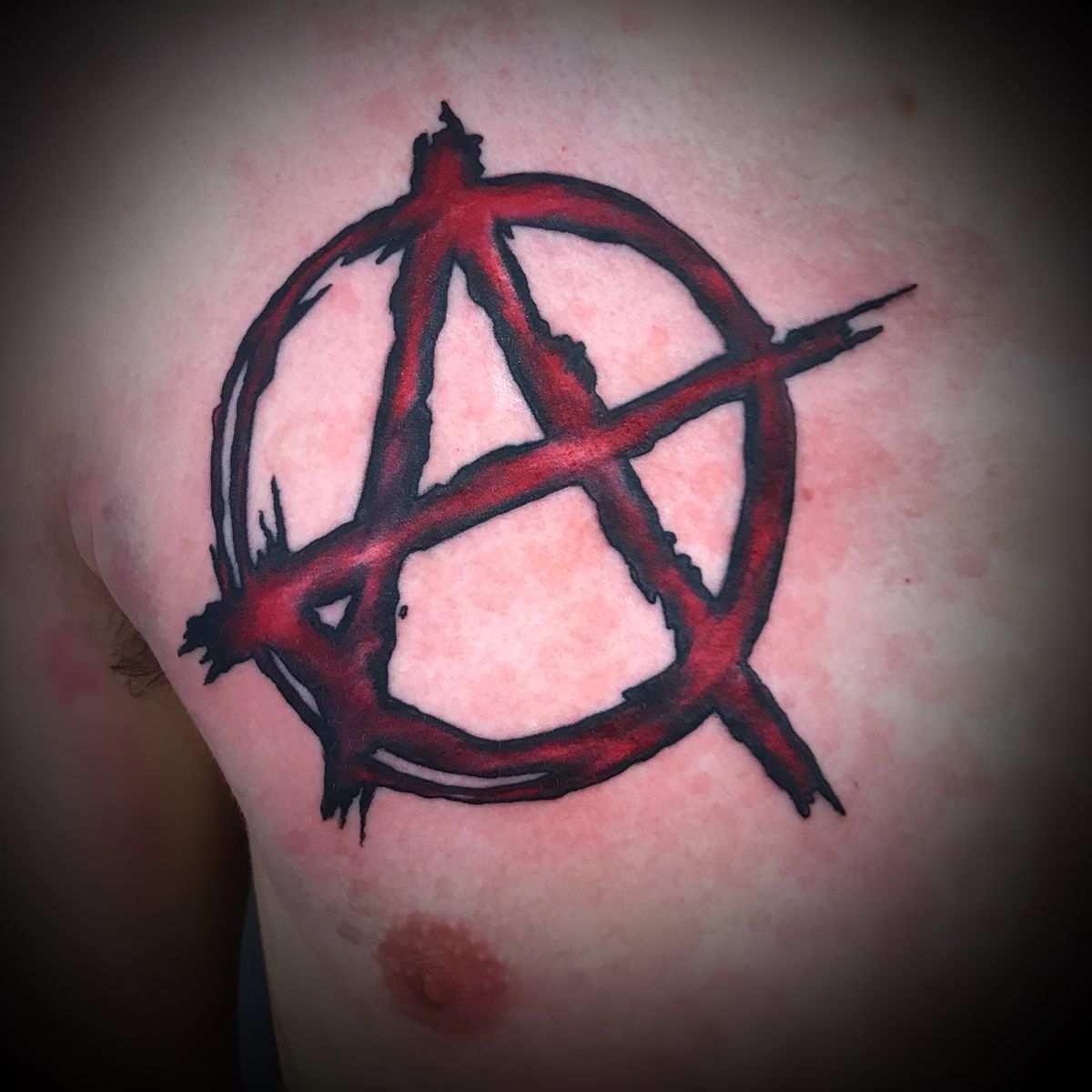 Tattoo uploaded by Danyelle James • Anarchy • Tattoodo