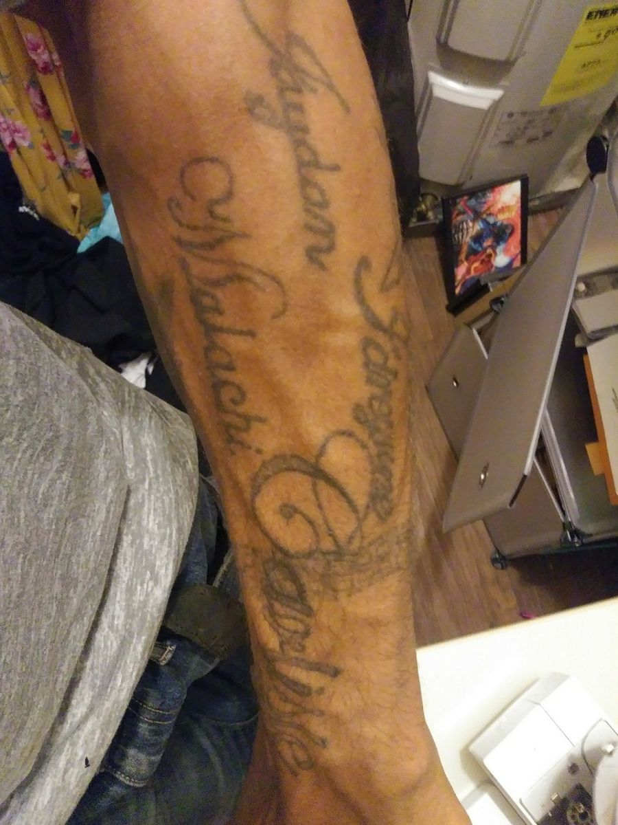 Tattoo Uploaded By Abraham • Names • Tattoodo
