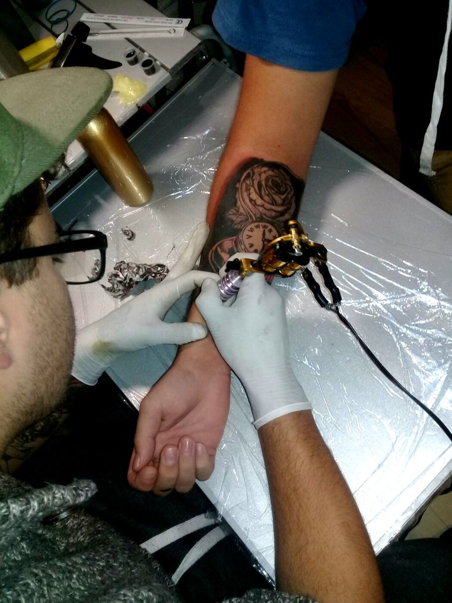 Tattoo uploaded by Mean Jean • At work 4 sessions over time due to pain ...