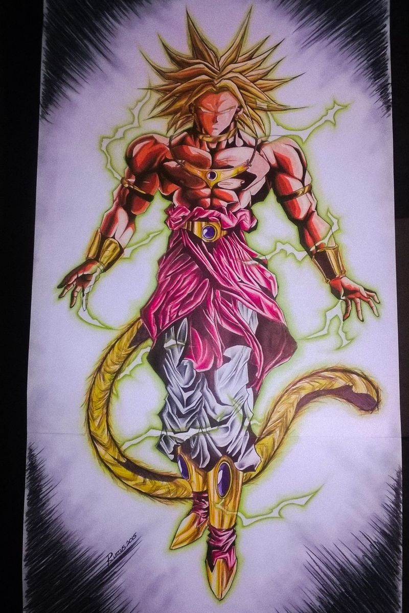 Tattoo uploaded by Rustus Tattoo • Broly • Tattoodo