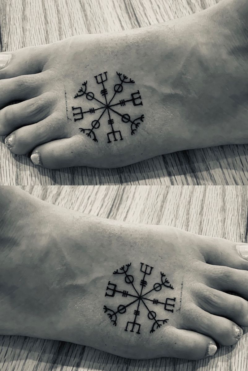 Tattoo uploaded by Na-Tasha • Protection Runic Circle • Tattoodo