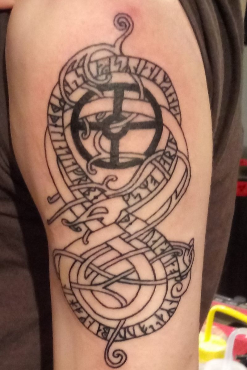 Tattoo uploaded by Allen Reeves • This tattoo follows the artstyle of ...