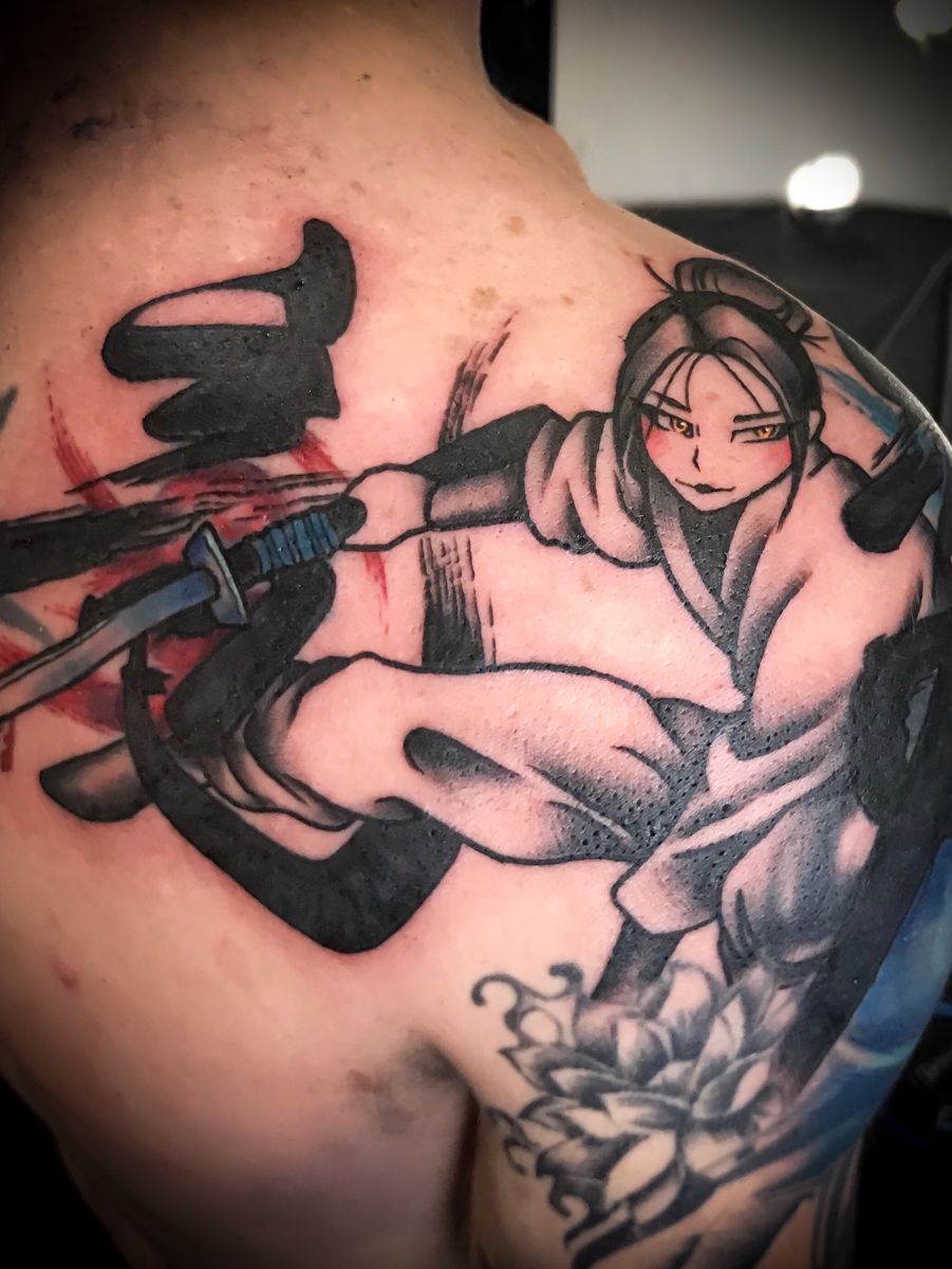 Tattoo uploaded by Nikita Jade Morgan • #blastover #anime #samurai ...
