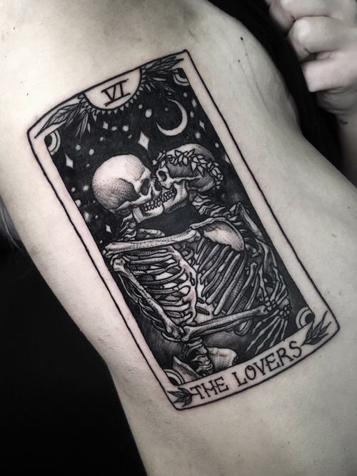 Tattoo Uploaded By Betty The Lovers Tarot Card thelovers betty Tattoo Uploaded By Betty The Lovers Tarot Card thelovers betty