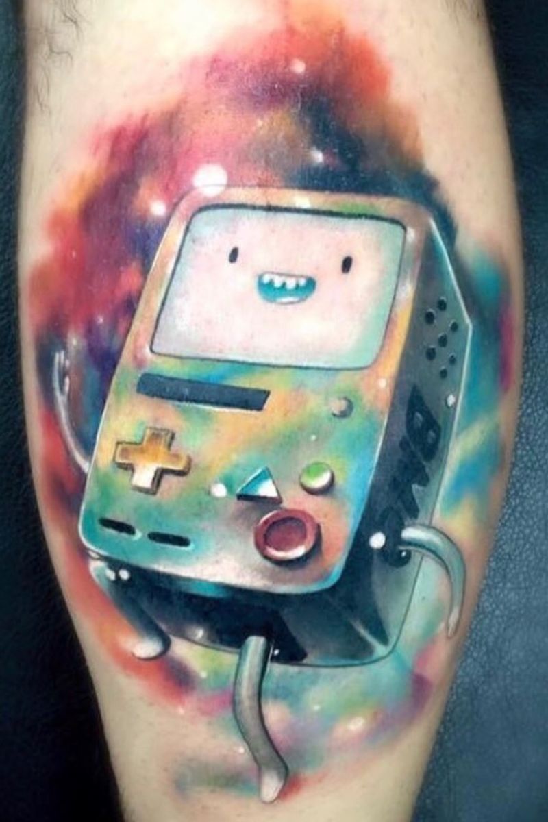 Tattoo uploaded by Vintage Inx • Little throwback this one! BMO done ...