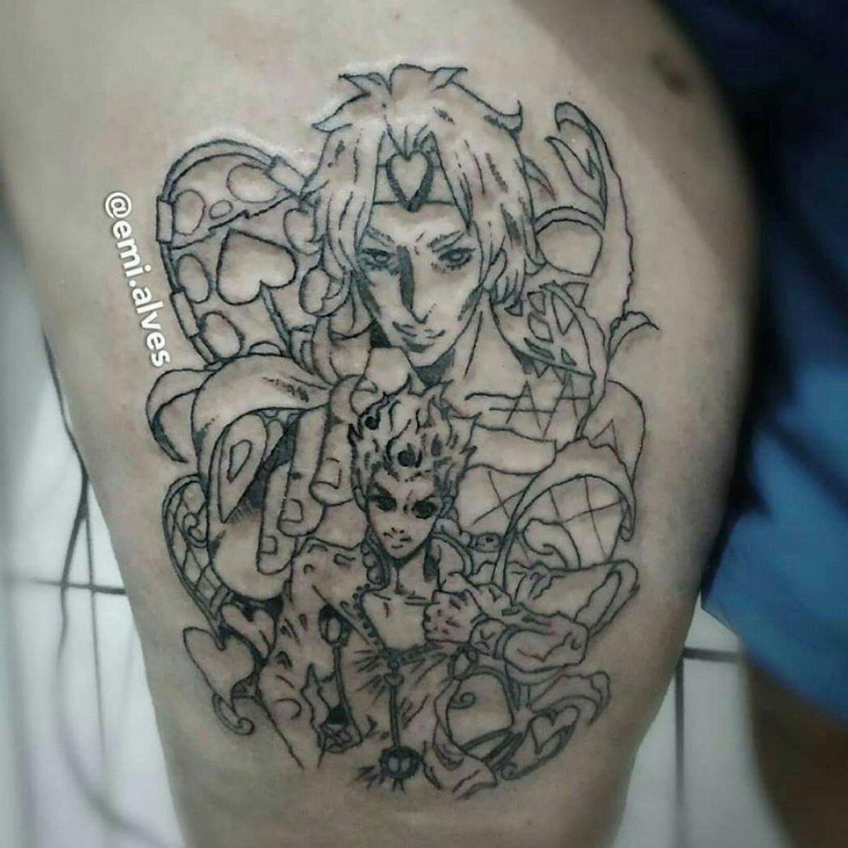Tattoo uploaded by Emily Alves • #jojo #jojosbizarreadventure #anime # ...