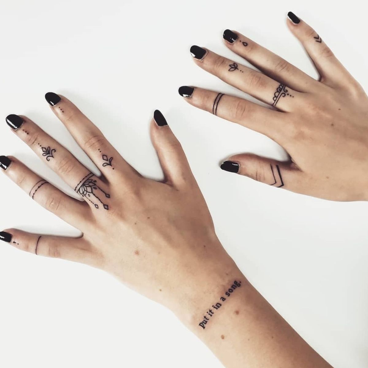 Tattoo uploaded by inuk tattoo • Finger tattoos • Tattoodo