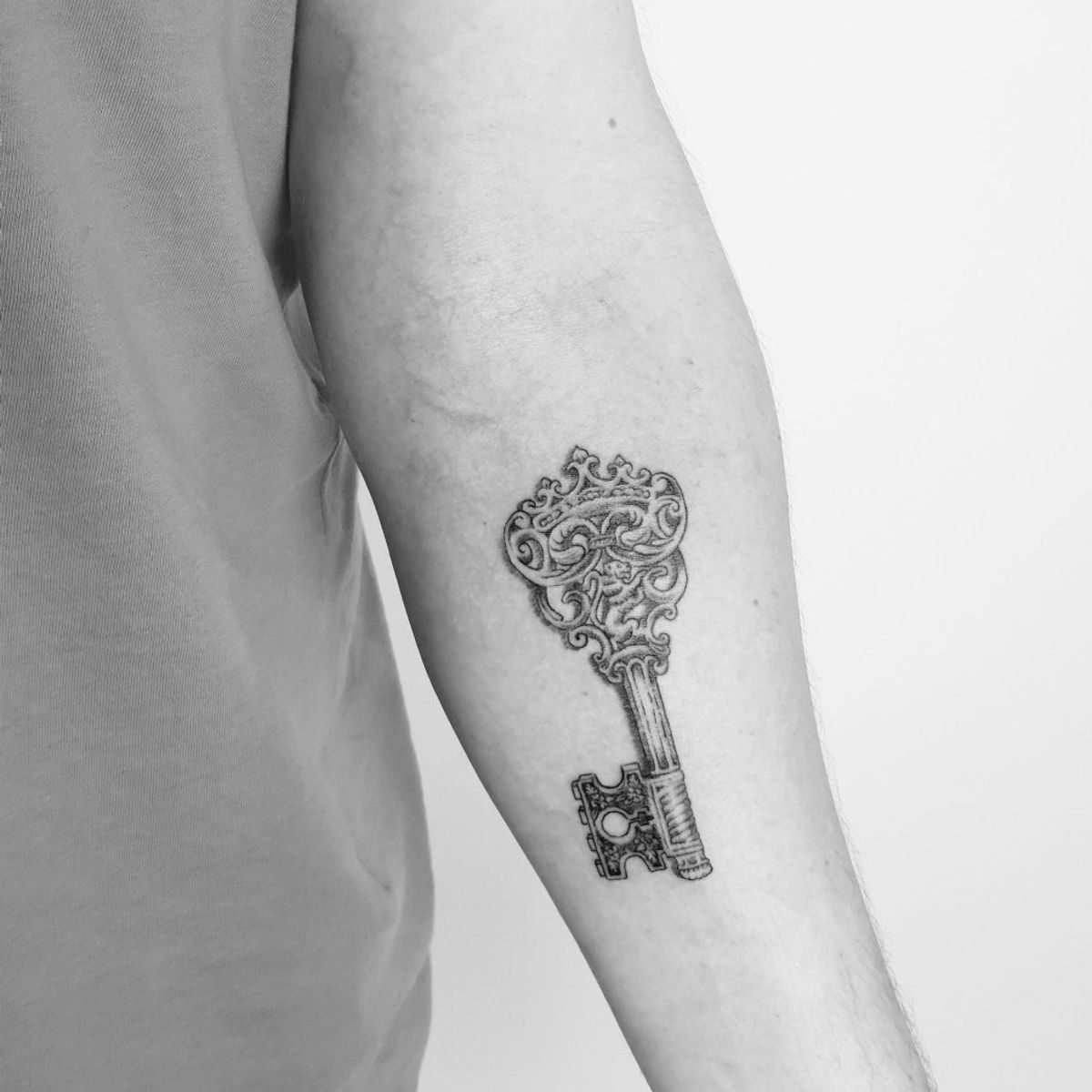 Tattoo uploaded by inuk tattoo • Realistic key for him. • Tattoodo