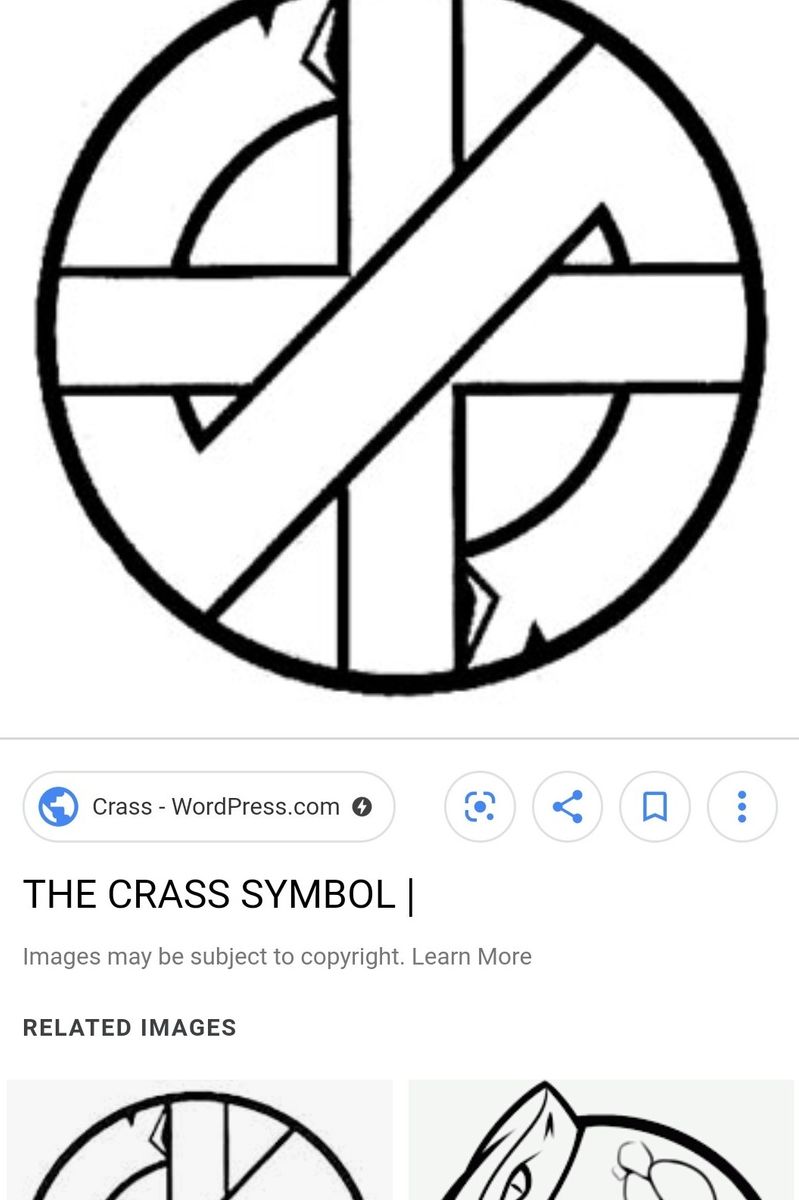 Tattoo uploaded by mjwalles • Crass logo • Tattoodo