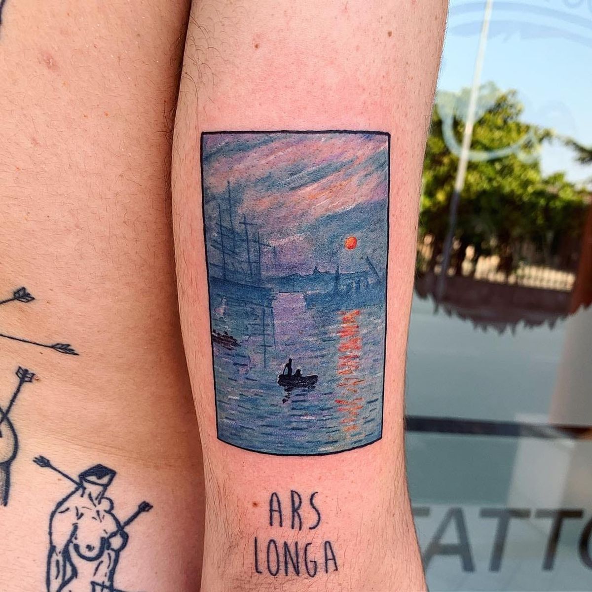 Tattoo uploaded by Tattoodo • Monet tattoo by Gilda Malakian # ...