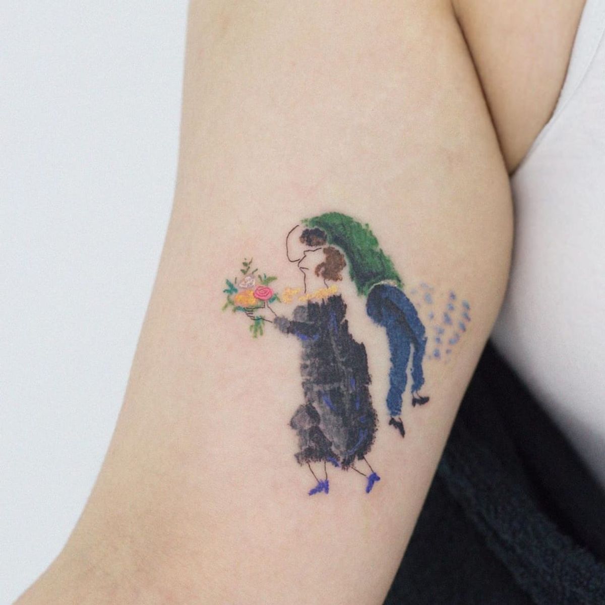 Tattoo uploaded by Tattoodo • Chagall tattoo by Dareum Tattoo # ...