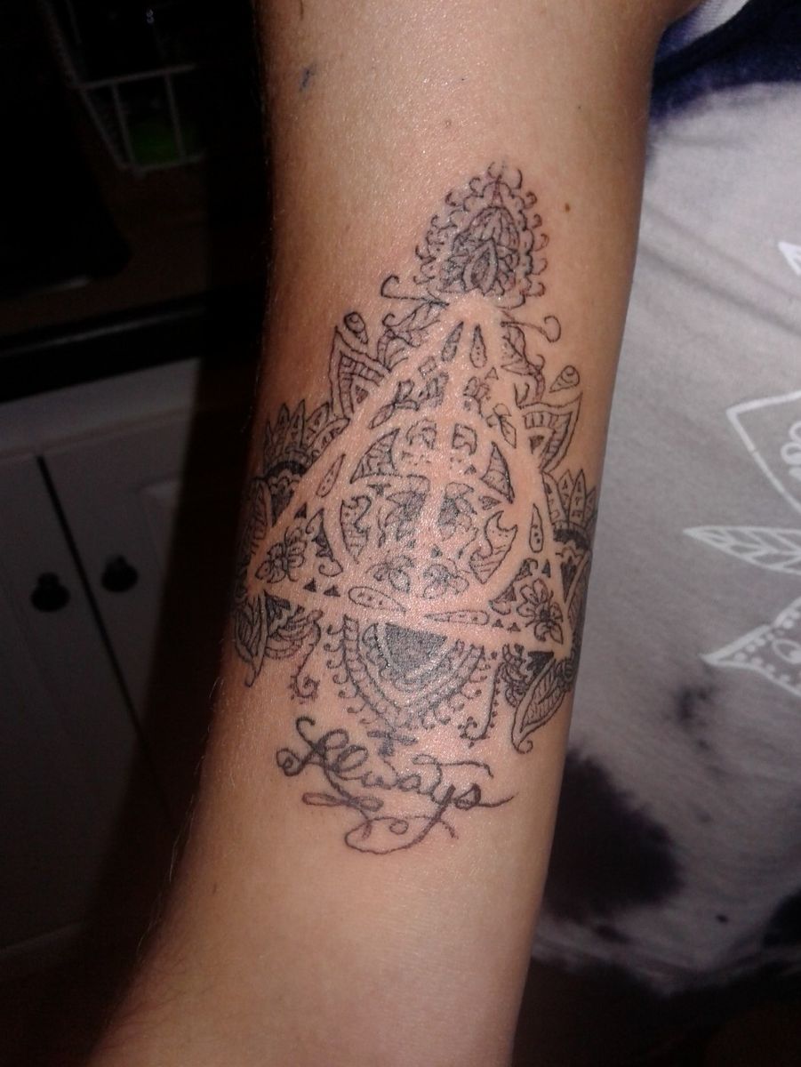 Tattoo uploaded by Sarah McKay • Harry potter ink for a friend • Tattoodo