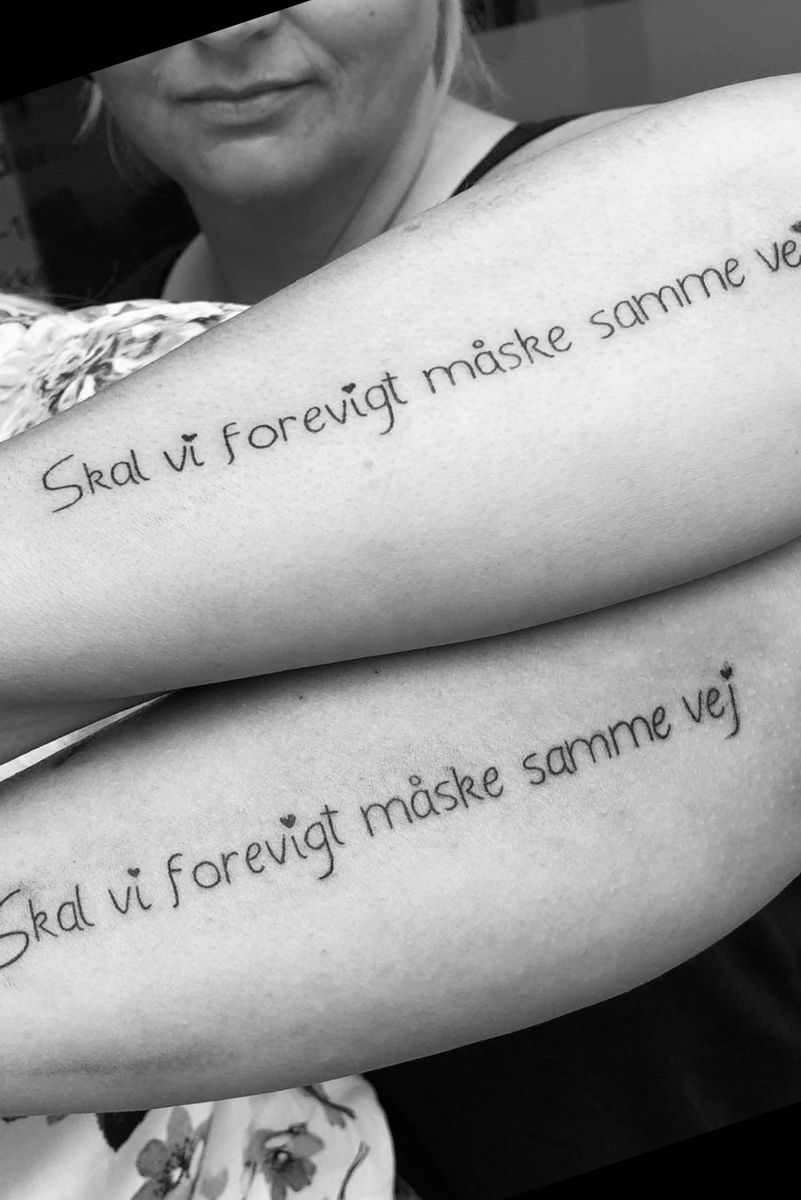 Tattoo uploaded by Laura Storm • Best freinds, Volbeat - For evtigt ...