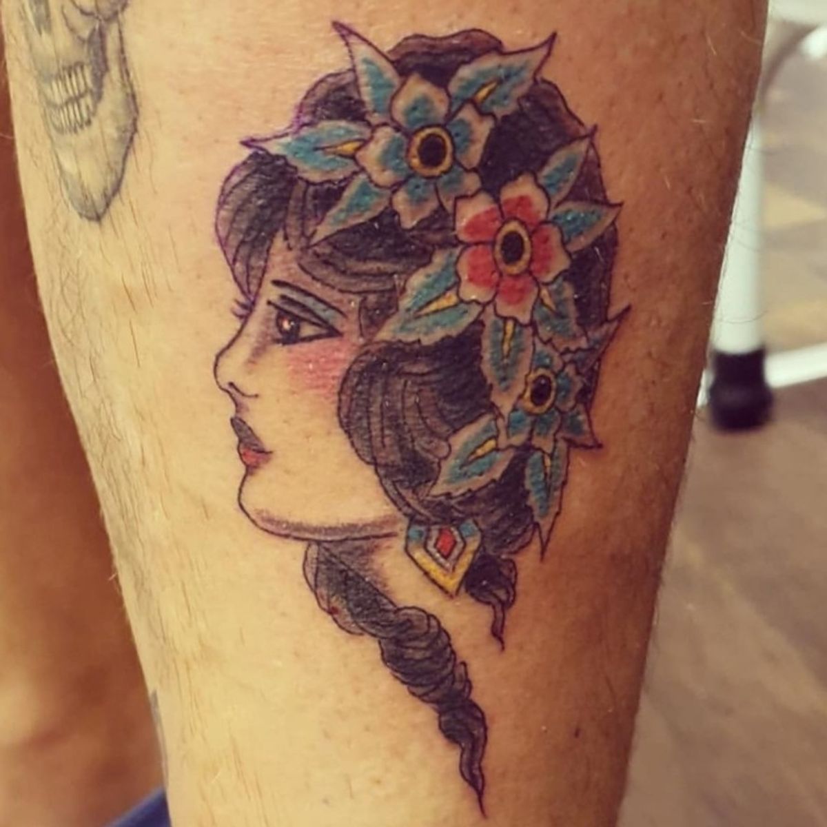 Tattoo uploaded by Kym Mann • Old school trad design • Tattoodo