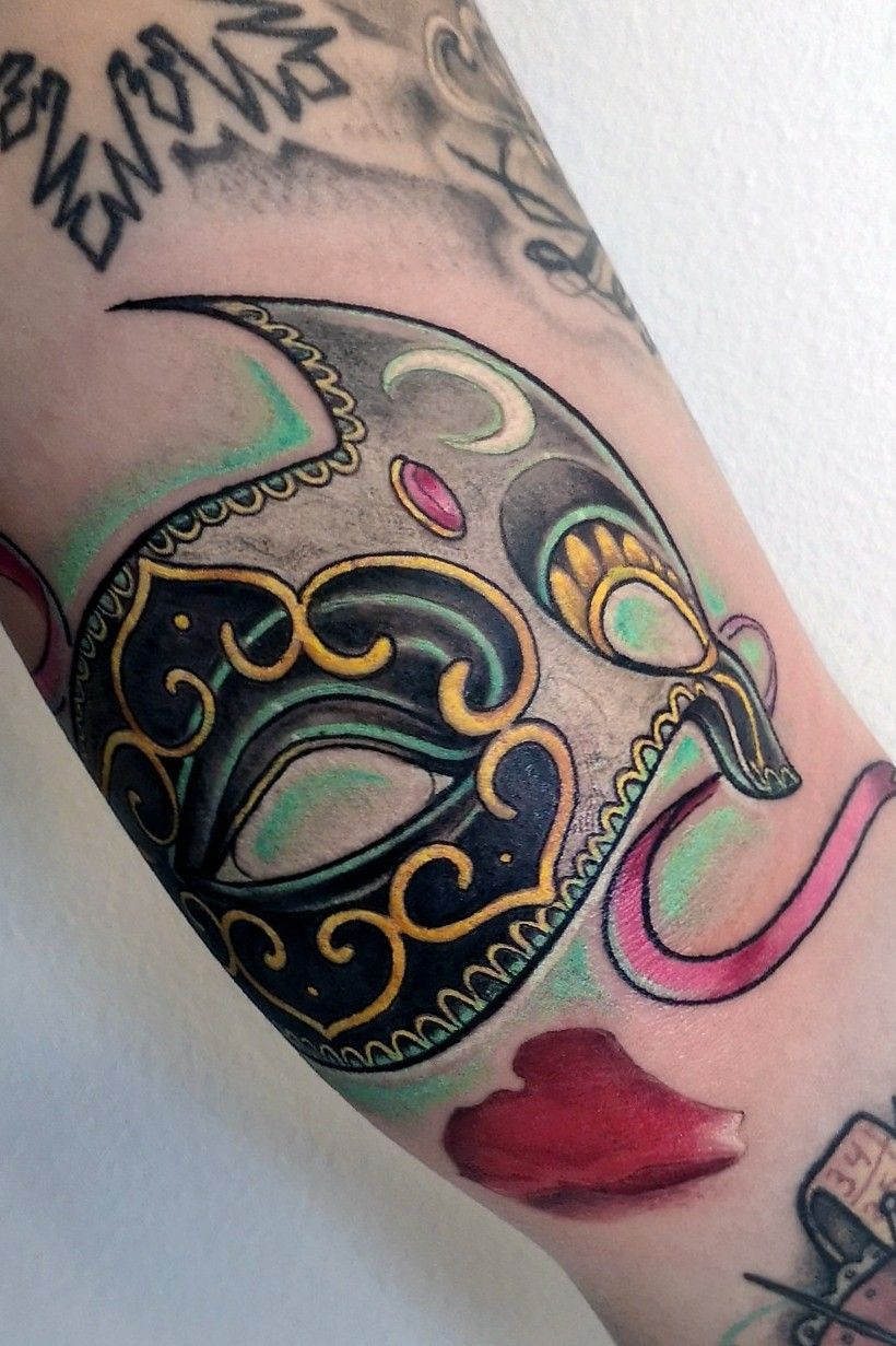 Venetian Mask • Tattoodo