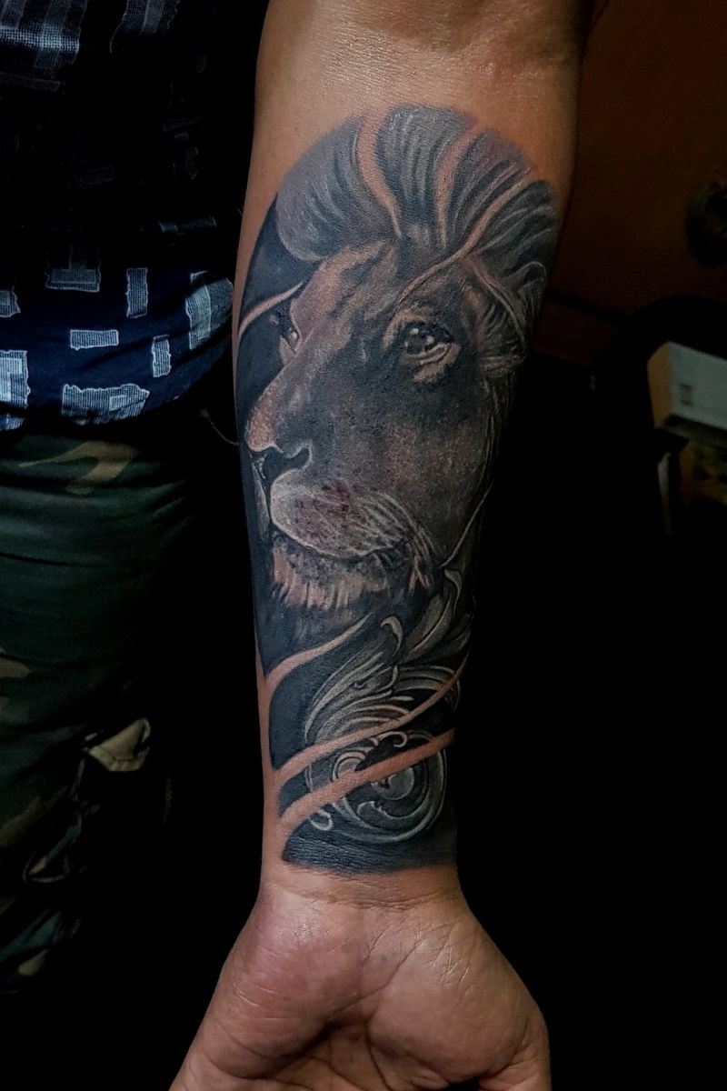 Tattoo uploaded by Aakash • Lion I did sometime back • Tattoodo