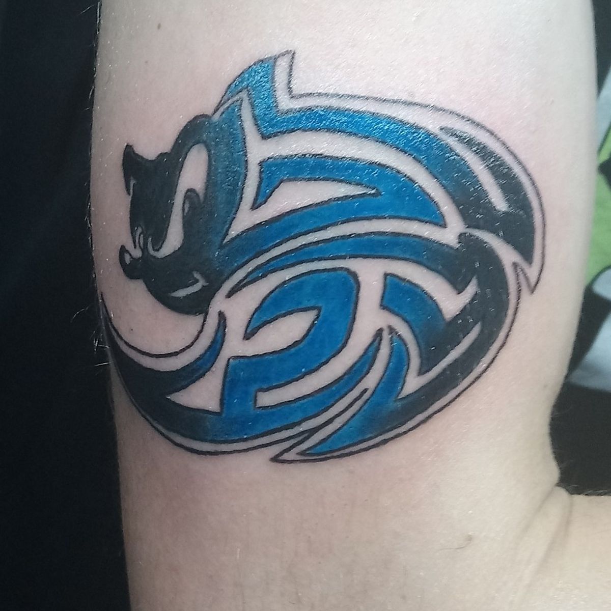 Tattoo uploaded by Anthony D'Avella • Sonic Tribal styled • Tattoodo