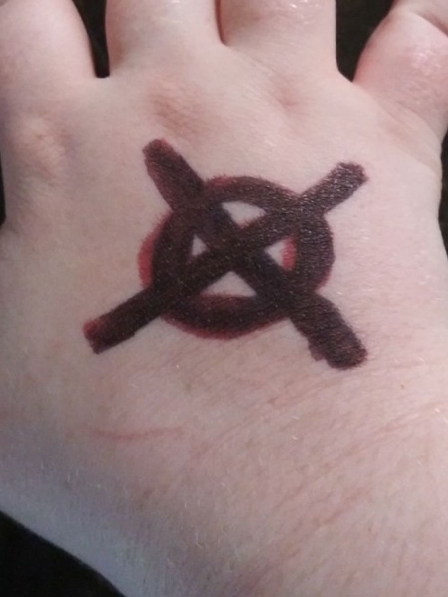 Tattoo uploaded by Ruthee Phillips • A slenderman proxy symbols $9 • Tattoodo