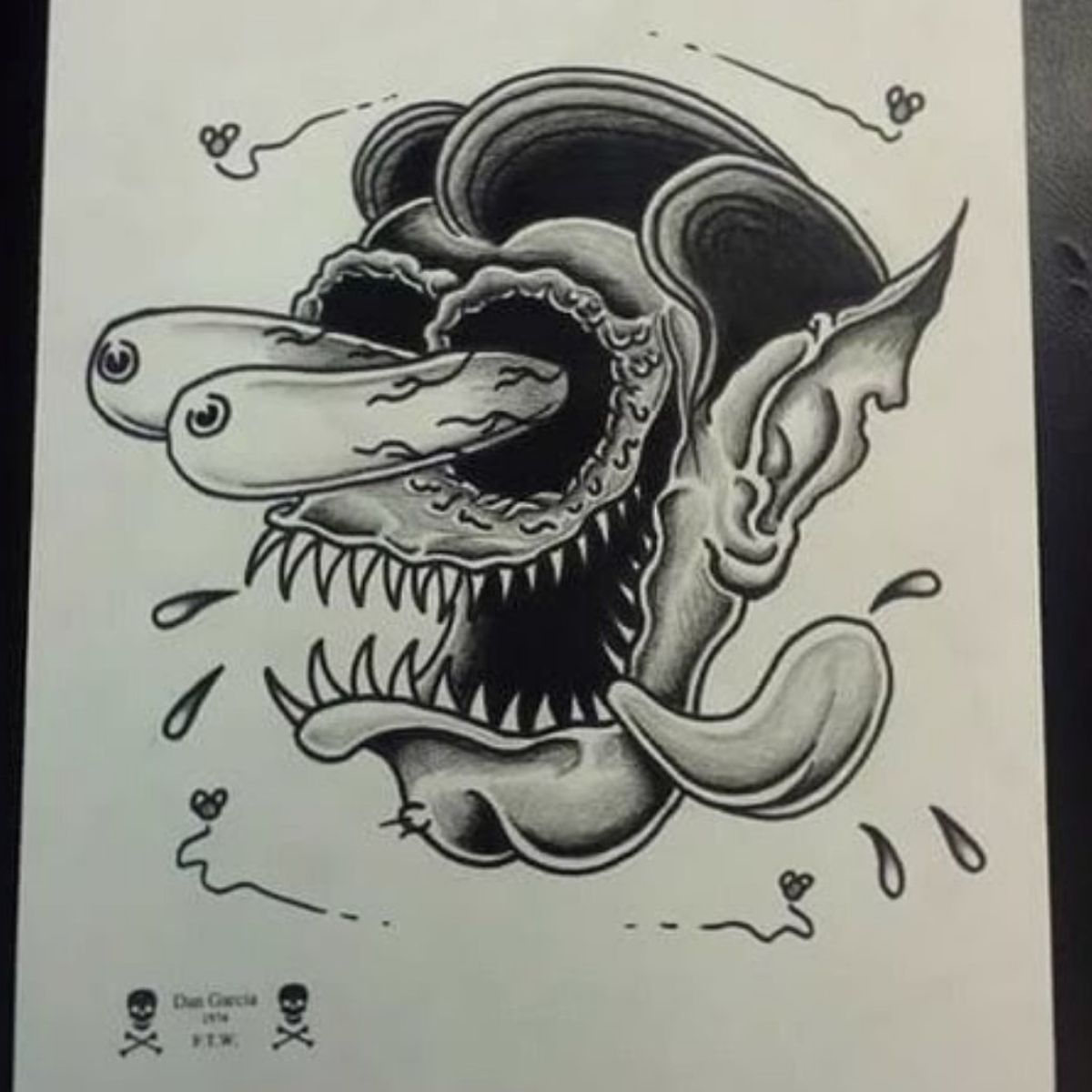 Tattoo uploaded by Dan Garcia • Ed Roth/Ratfink inspired drawing. 2016 ...
